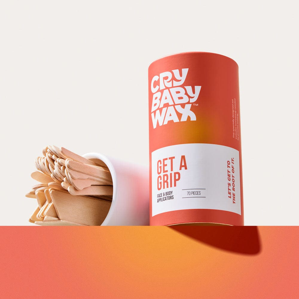 Get a Grip Face & Body Applicators – Crybaby Wax